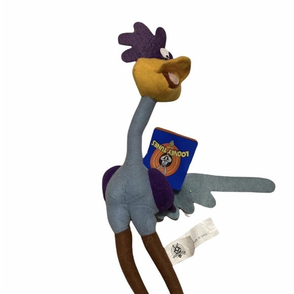 Toys | Vintage 12 9s Looney Tunes Road Runner Plush Toy Warner Brothers ...